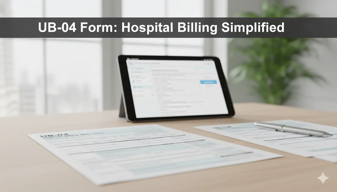 What is a UB-04 Form? The Facility Billing Guide (CMS-1450)
