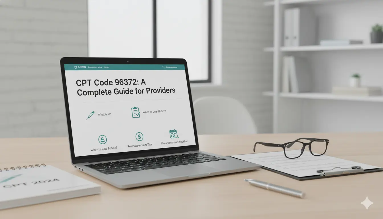 96372 CPT Code: Common Questions and Billing Tips